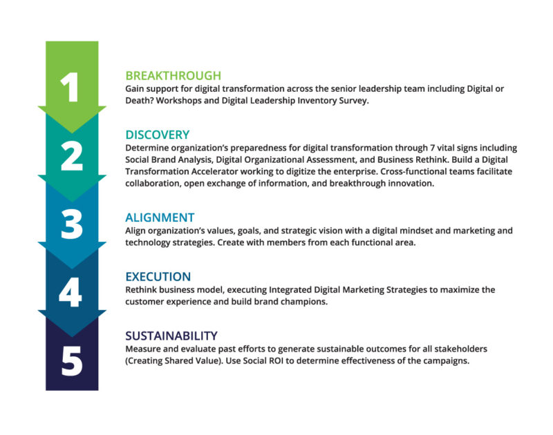 Digital Transformation Process - We Live Our Values - Entwine Digital